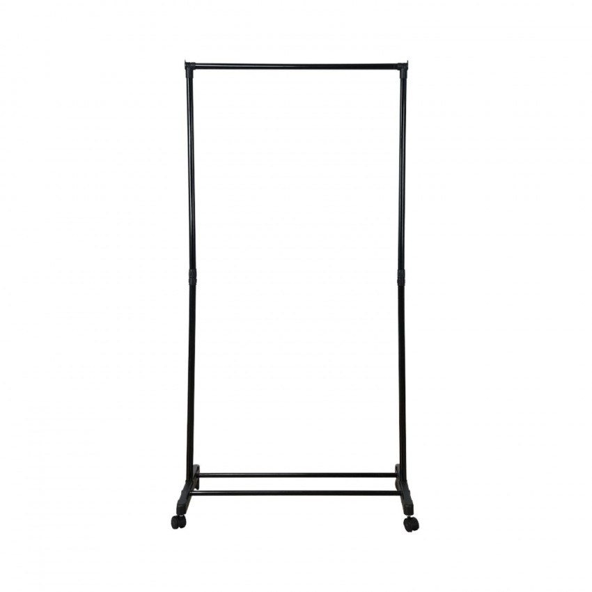 Burro Perchero Simple Metálico con Zapatero Venue Negro 157x74,5x41,5cm ...