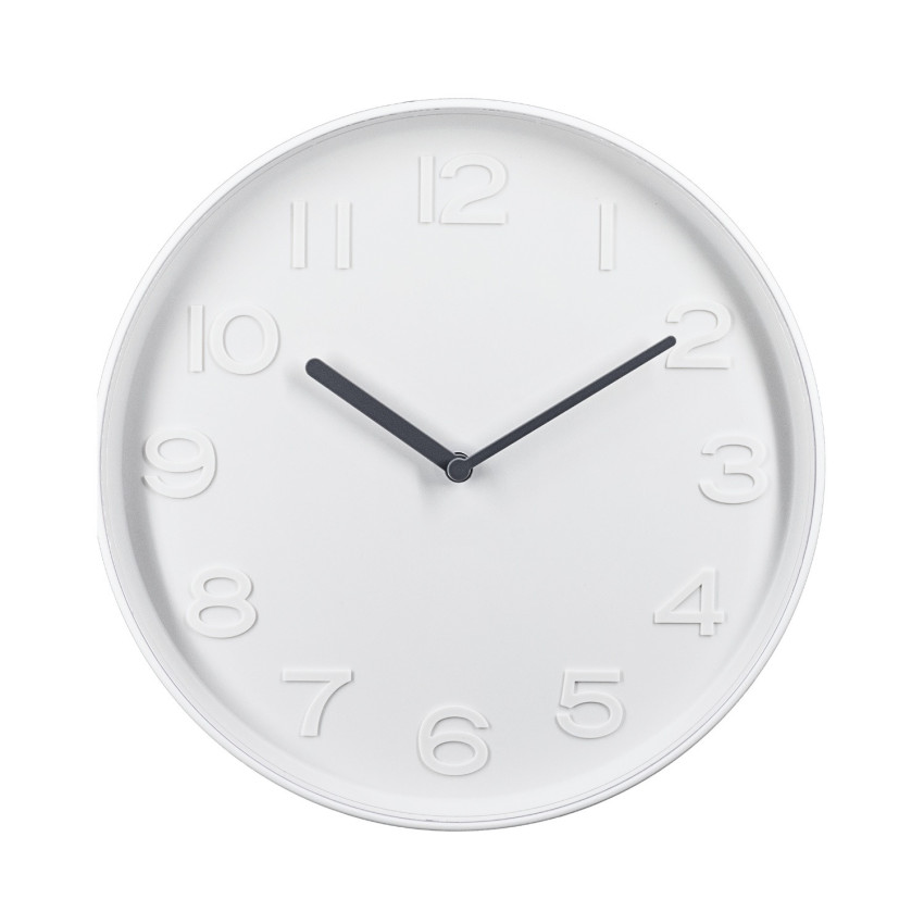 Reloj de Pared Alba Blanco Ø25cm 7house